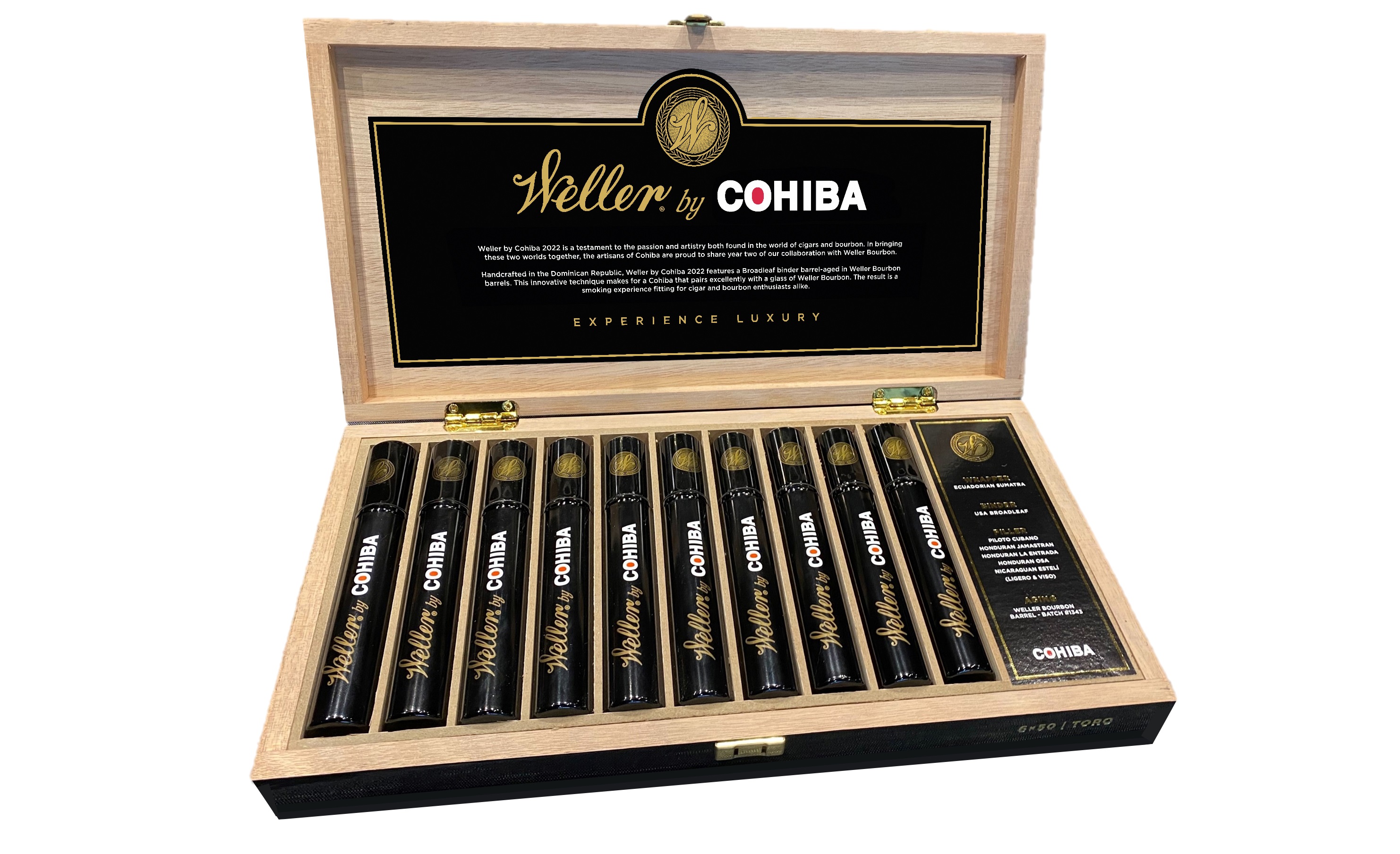 Weller Cohiba Box Open Photo – The Average Joe's Cigar Media featuring ...
