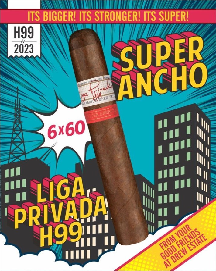 Drew Estate Introduces Liga Privada H99 Super Ancho as Drew Diplomat ...